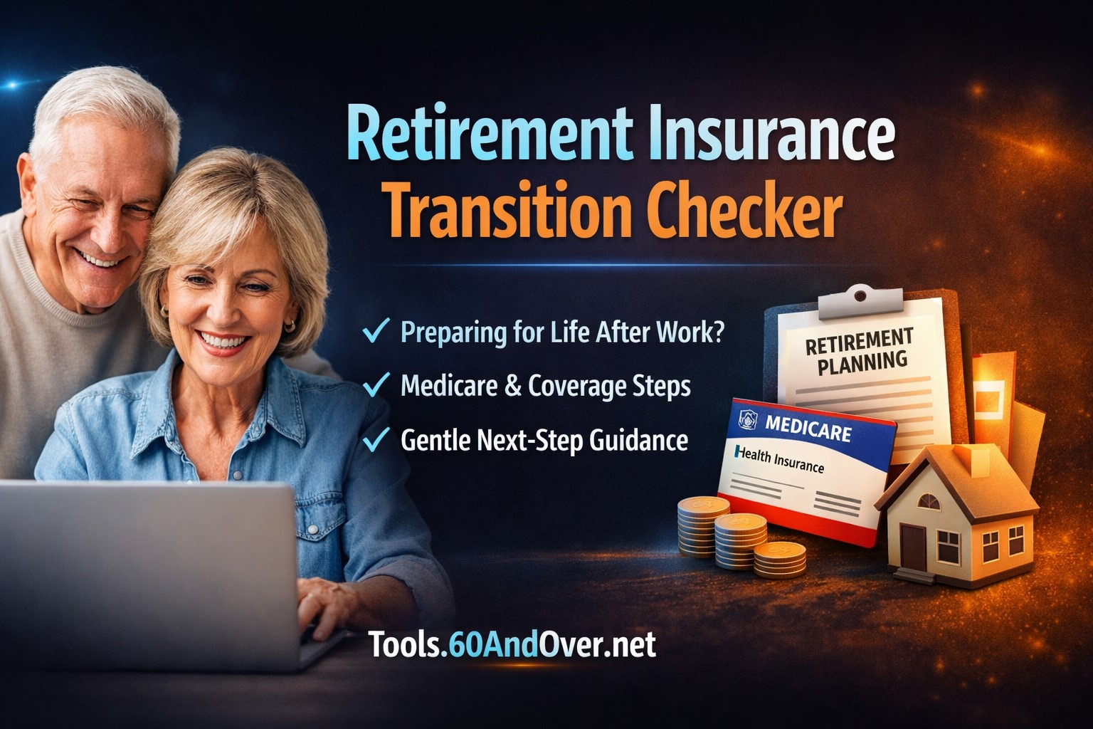 Retirement Insurance Transition Checker | Tools.60AndOver